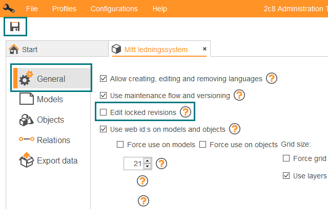 Kan jag redigera godkända modeller? – 2c8 Help center